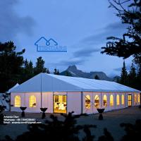 China Double Layer Large Wedding Marquee Tent 850gsm PVC Water Resistant Heavy Duty Event Canopy for sale