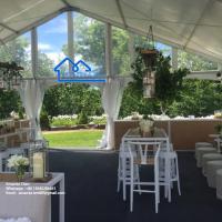 China Large Transparent A Shape Marquee Tent Heavy Duty Outdoor Wedding Event Shelter 20m to 60m Width for sale