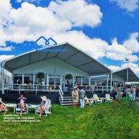 China Waterproof Commercial Marquee Tents 6-50m Width with 100km/h Wind Resistance and CE Certification for sale