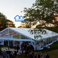China Metal Structure Wedding Marquee Tent with 850g/sqm PVC Roof and 0.5kn/m² Snow Load Capacity - Portable Aluminum Frame for sale