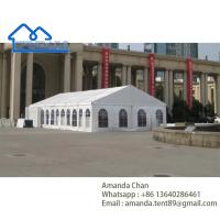 China Aluminum Alloy Huge Party Tent PVC Marquee Weatherproof with Sidewalls 10m x 20m for sale