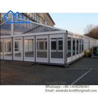 China Custom White Gray Transparent Large Party Marquee Tent 3m to 60m Wide PVC Canopy for sale