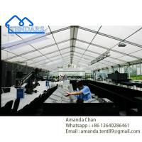 China Wind-Resistant Outdoor Party Marquee Tent Waterproof PVC Aluminum Alloy Frame 850gsm for sale
