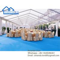 China Wind-Resistant Outdoor Party Marquee Tent Waterproof PVC Aluminum Alloy Frame 850gsm for sale