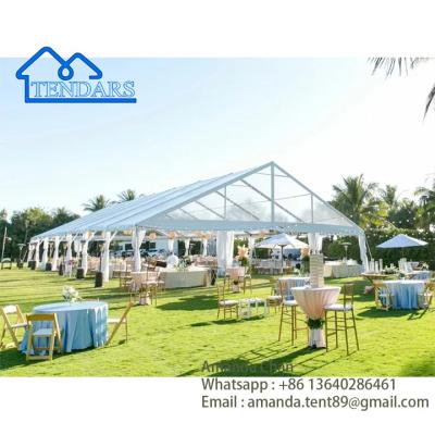 China 20x30 Heavy Duty Wedding Party Tent with 100km/h Wind Resistance and 15+ Year Service Life - Aluminum Frame Structure for sale