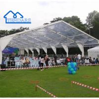 China Waterproof Aluminum Alloy Party Marquee Tent 3-80M Clear Roof Canopy Structure for sale