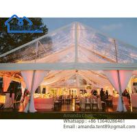 China Custom Clear PVC Party Tent 3-40m Width with 100km/h Wind Resistance for Weddings and Outdoor Events for sale