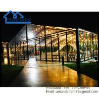 China Wind-Resistant Outdoor Party Marquee Tent Waterproof PVC Aluminum Alloy Frame 850gsm for sale