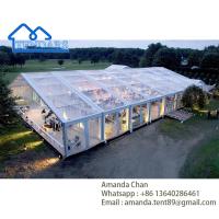 China Clear-Span Party Marquee Tent 850gsm PVC Aluminum 6061/T6 Frame Event Canopy for sale