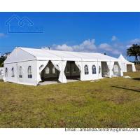 China Clear Top Wedding Marquee Tents 3-40m Span Width Customizable Length for Outdoor Events for sale