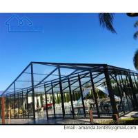 China Fire-Retardant Party Marquee Tent with Reinforced Alloy Frame 120km/h Wind-Resistant PVC for sale