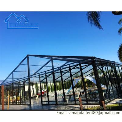 China Fire-Retardant Party Marquee Tent with Reinforced Alloy Frame 120km/h Wind-Resistant PVC for sale