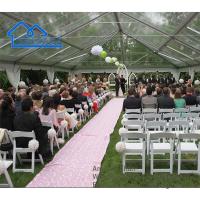 China Custom Aluminum Party Marquee Tent 6061/T6 Frame Double-Layer Roof Canopy for Outdoor Events for sale