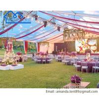 China Custom Aluminum Party Marquee Tent 6061/T6 Frame Double-Layer Roof Canopy for Outdoor Events for sale