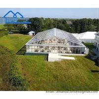 China Wind-Resistant Party Marquee Tent 6061 T6 Alloy Frame Fire Retardant PVC Canopy Custom Size for sale