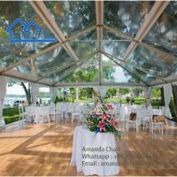 China Custom Clear PVC Party Tent 3-40m Width with 100km/h Wind Resistance for Weddings and Outdoor Events for sale