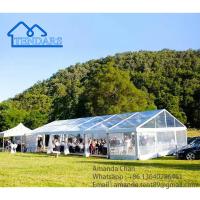 China Wind-Resistant Party Marquee Tent 6061 T6 Alloy Frame Fire Retardant PVC Canopy Custom Size for sale