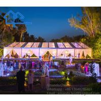 China Clear-Span Party Marquee Tent 850gsm PVC Aluminum 6061/T6 Frame Event Canopy for sale
