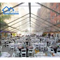 China Clear-Span Party Marquee Tent 850gsm PVC Aluminum 6061/T6 Frame Event Canopy for sale