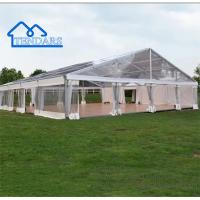 China Clear-Span Party Marquee Tent 15x30m Waterproof PVC Aluminum Alloy Frame for 800 Guests for sale