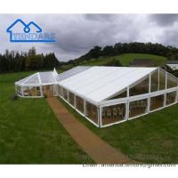 China Clear-Span Party Marquee Tent 15x30m Waterproof PVC Aluminum Alloy Frame for 800 Guests for sale