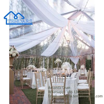 China Waterproof Aluminum Alloy Party Marquee Tent 3-80M Clear Roof Canopy Structure for sale