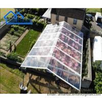 China Aluminum Alloy Party Marquee Tent 850gsm PVC Fabric Transparent Roof Wedding Canopy for sale