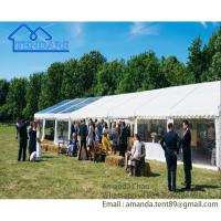 China Clear-Span Party Marquee Tent 15x30m Waterproof PVC Aluminum Alloy Frame for 800 Guests for sale