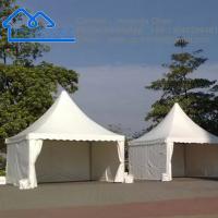 China 5x5m Heavy Duty Galvanized Party Marquee Tent with PVC Fabric Quick Assembly Canopy for sale