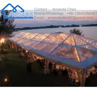 China Fire-Retardant Party Marquee Tent 6m-25m Span Reinforced Alloy Frame PVC Canopy for sale