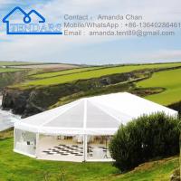 China Fire-Retardant Party Marquee Tent 6m-25m Span Reinforced Alloy Frame PVC Canopy for sale