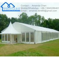 China Custom Aluminum Camping Marquee Tent Waterproof for Outdoor Wedding Events 3m to 60m Span for sale