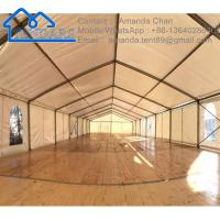 China Clear Marquee Tent 20x33ft Galvanized Steel Frame Outdoor Event Tent for sale