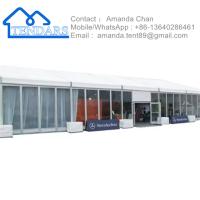China Heavy Duty Aluminum Warehouse Tent 3m to 60m Span Waterproof PVC Event Marquee for sale