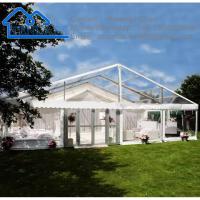 China Customized Transparent Marquee Tent for Wedding Banquet Event 80-100km/h Wind Load for sale