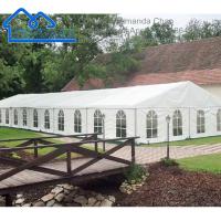 China Custom Waterproof Geodesic Aluminium Tent 6m to 50m Span for Party Wedding Event for sale
