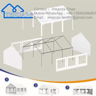 China Customized Transparent Marquee Tent for Wedding Banquet Event 80-100km/h Wind Load for sale