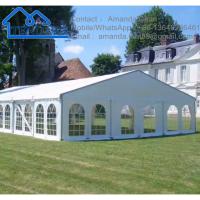 China Durable White Church Wedding Party Marquee Tent 10x20m Aluminum Frame PVC for sale