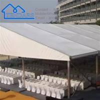 China Customizable Aluminum Frame Party Marquee Tent 25 sqm Waterproof PVC Canopy for sale