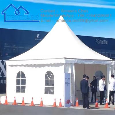 China 5x5m Heavy Duty Galvanized Party Marquee Tent with PVC Fabric Quick Assembly Canopy for sale