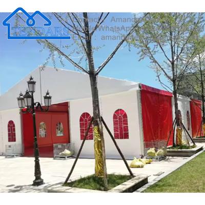 China Customized Aluminum Canvas Marquee Tent 6x6m Outdoor Wedding Event Tent for sale