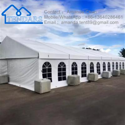 China Durable White Church Wedding Party Marquee Tent 10x20m Aluminum Frame PVC for sale