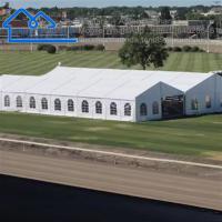China Custom Aluminum Frame White PVC Party Event Tent with Windows for Outdoor Events 20+ Year Lifespan for sale