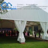 China Custom Aluminum Frame White PVC Party Event Tent with Windows for Outdoor Events 20+ Year Lifespan for sale
