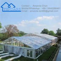 China UV Resistant Clear Roof Party Wedding Tent Transparent Event Marquee 3m to 15m Width for sale