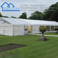 China Durable White Church Wedding Party Marquee Tent 10x20m Aluminum Frame PVC for sale
