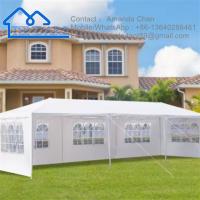 China Durable White Church Wedding Party Marquee Tent 10x20m Aluminum Frame PVC for sale