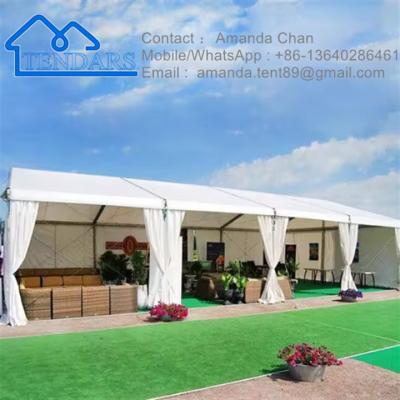 China Custom Aluminum Frame White PVC Party Event Tent with Windows for Outdoor Events 20+ Year Lifespan for sale