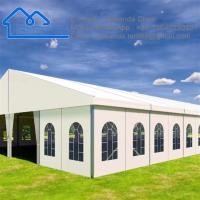 China Large Waterproof Wedding Party Marquee Tent 10m Wide Clear Span Event Shelter for sale