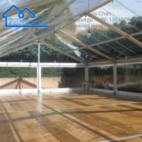 China Aluminum Alloy Clear PVC Cover Decorative Lining Marquee Party Tent 3m-50m Wide for sale